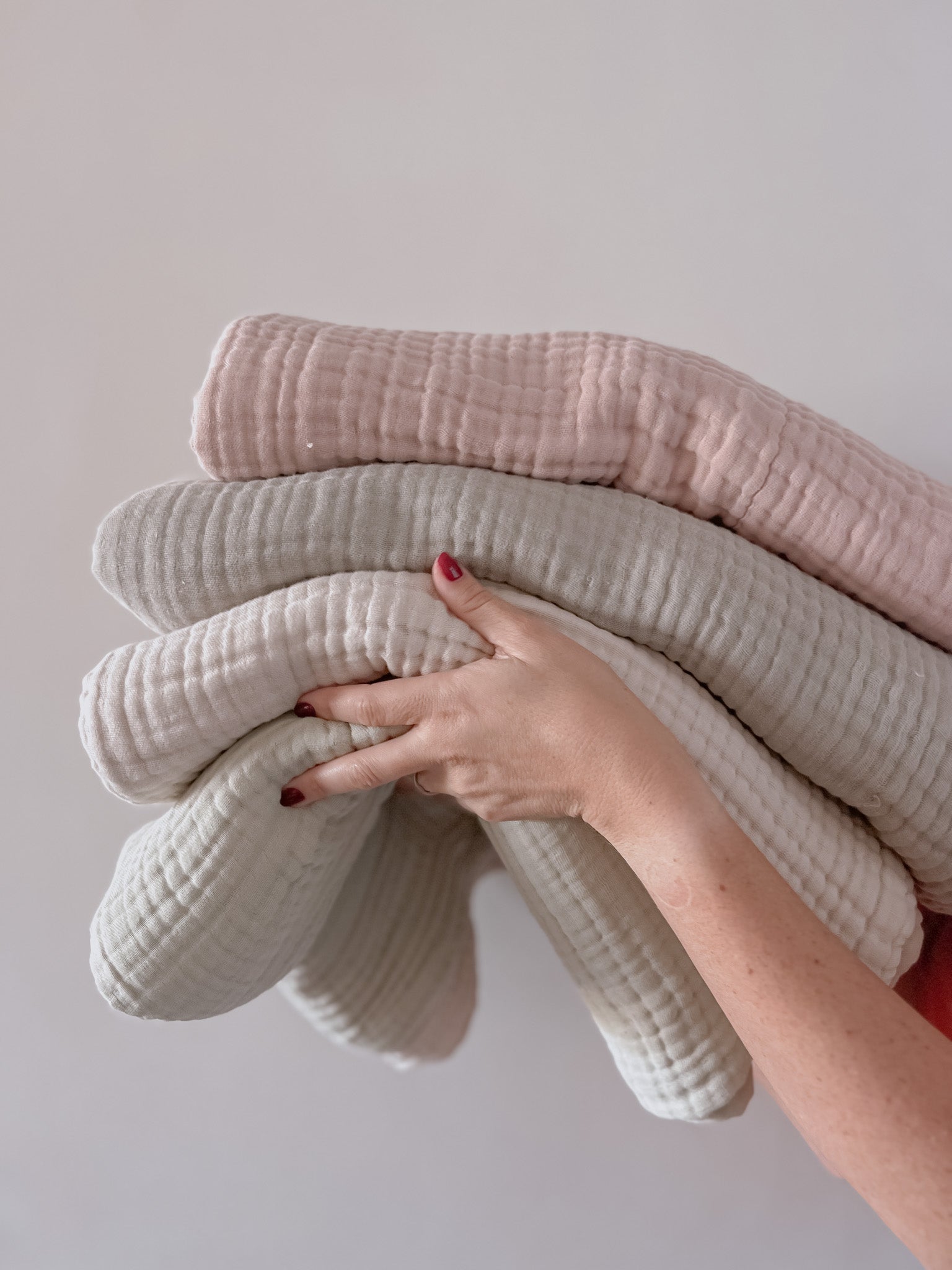 100% Organic GOTS Cotton Gauze Throws | Little Myrtle