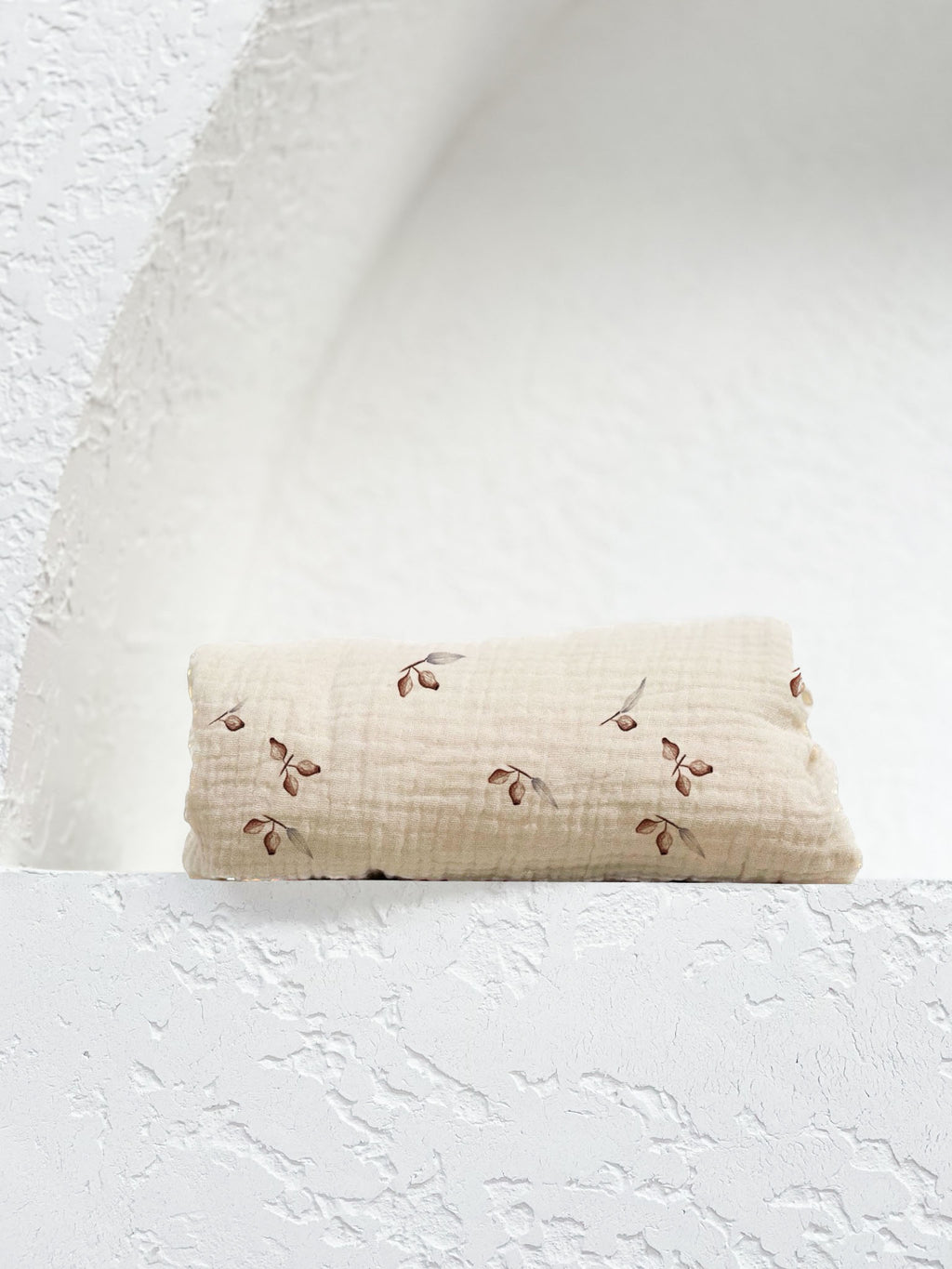 Organic Cotton Floral Fitted Cot Sheet | Gumnut | Little Myrtle